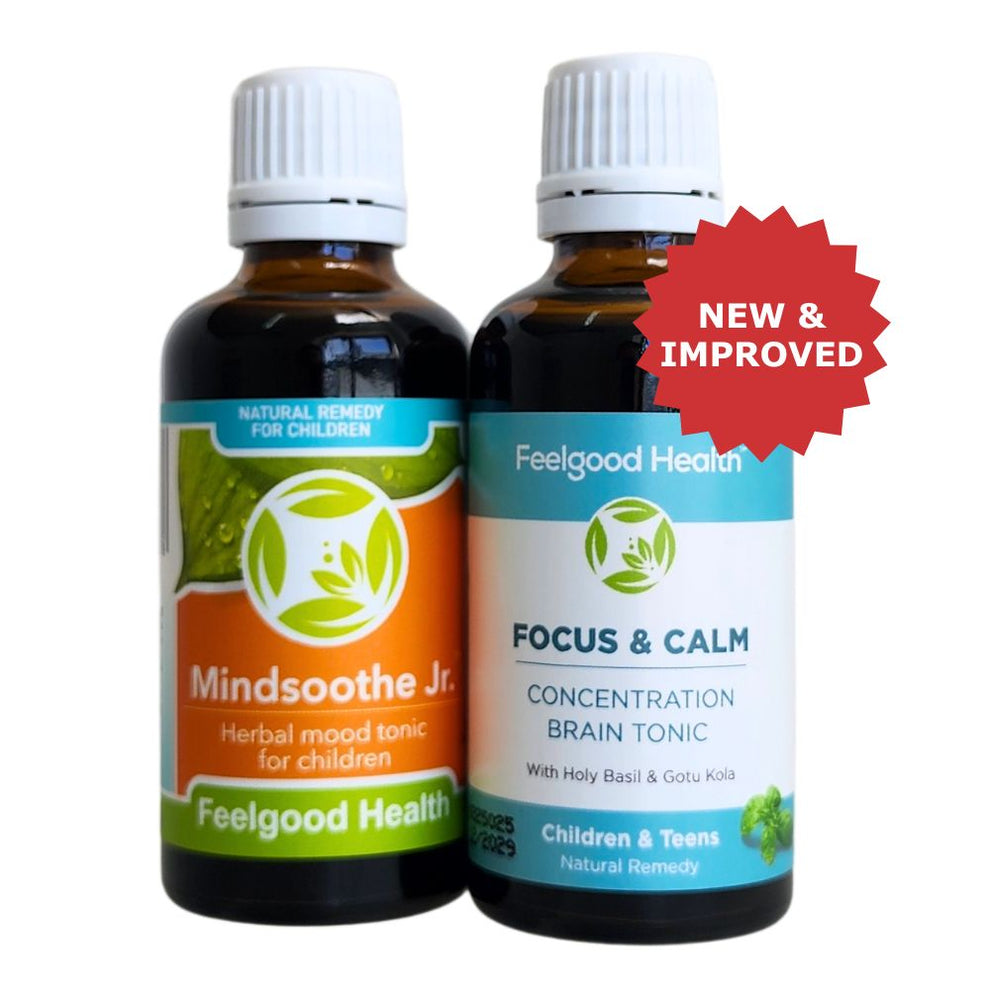 Concentration & Mood Combo: Focus & Calm + MindSoothe Jr (SAVE 10% ...